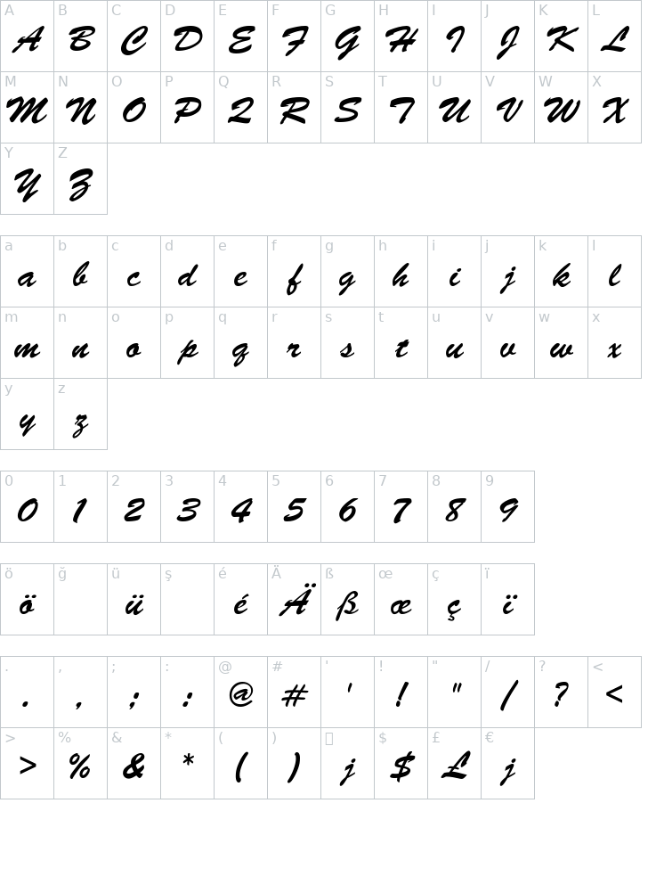 Brush Script Regular Font FontYukle