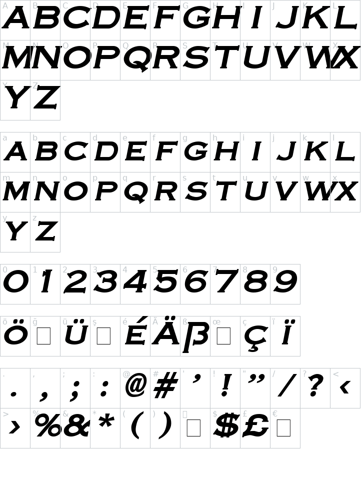 CopperPlate Bold-Italic Font | FontYukle