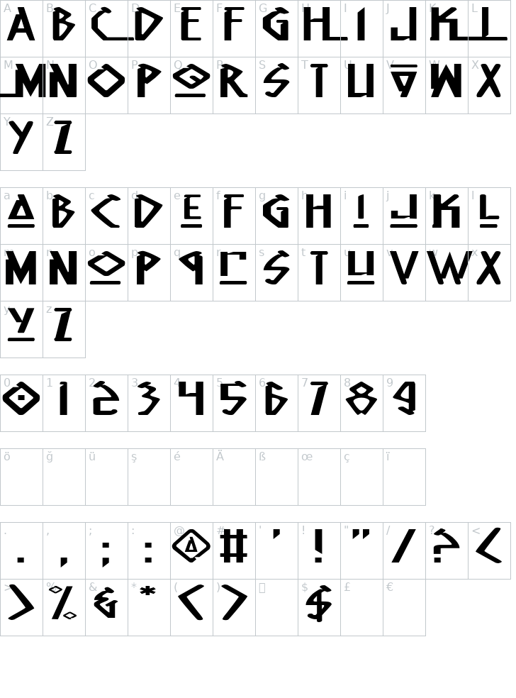 Native Alien Extended Font | FontYukle