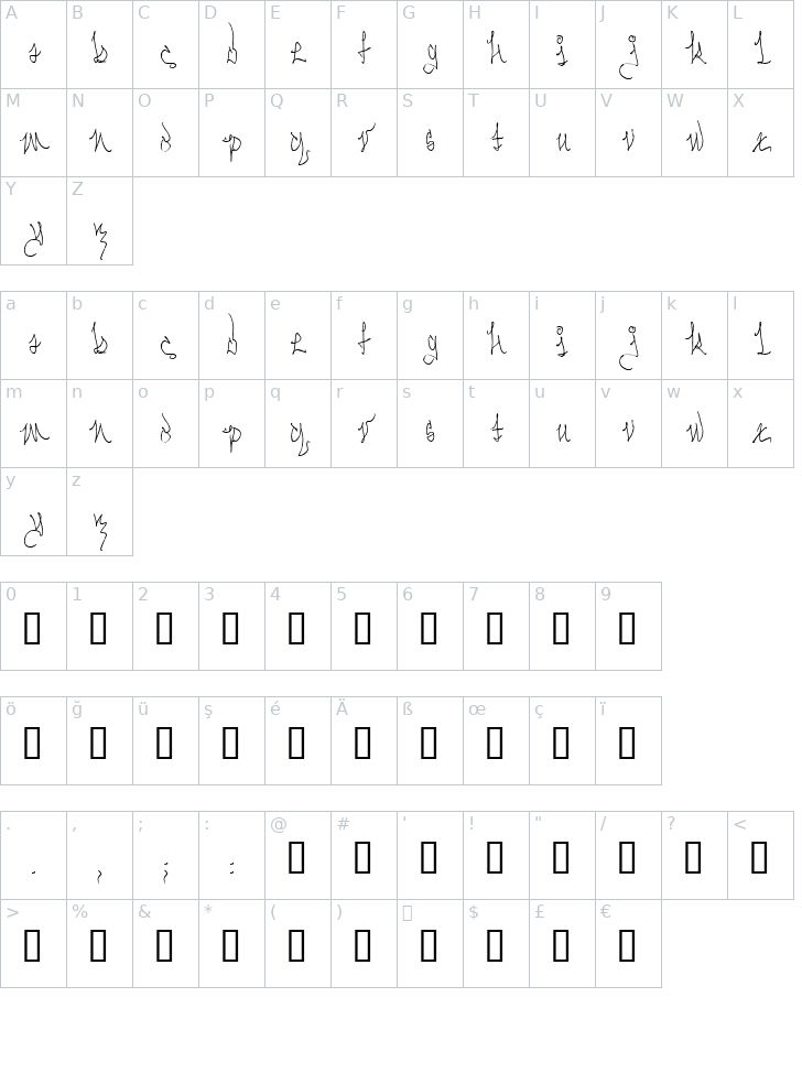 Serpent Knotform Font FontYukle serpent-knotform-font-fontyukle