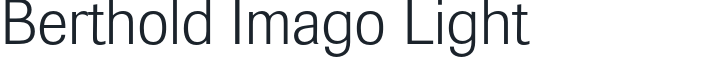Imago Fonts