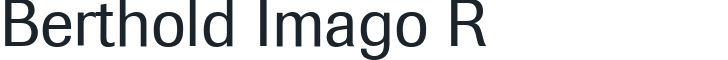 Imago Fonts